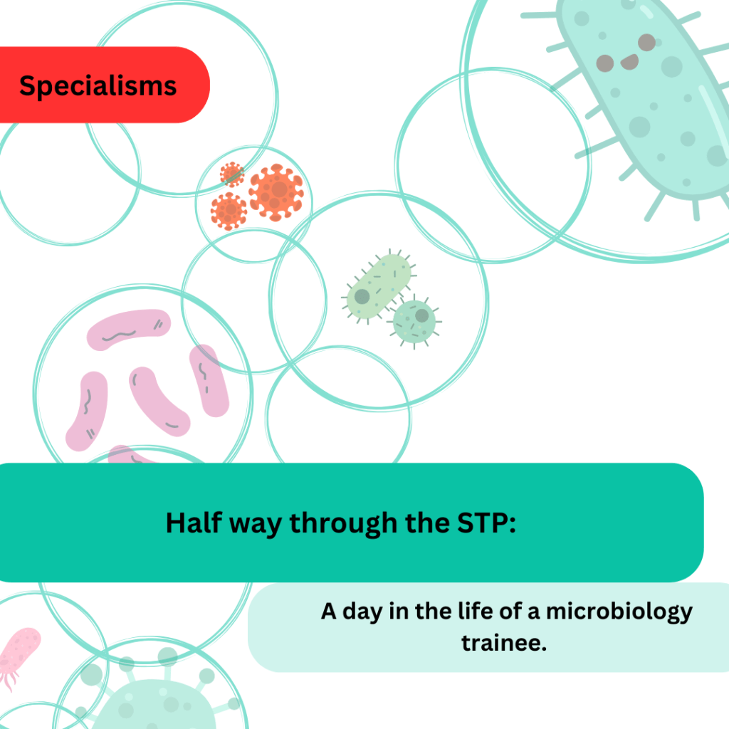 Half way through the STP: A day in the life of a microbiology trainee ...